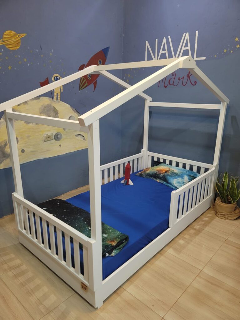 Flip Floor Bed With Rails-Twin - Freedom Factory TT